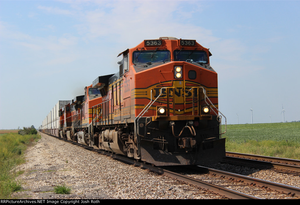 84. BNSF 5363, BNSF 4619, BNSF 1023 & BNSF 7291